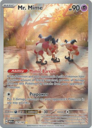 Mr. Mime - 179/165 - Illustration Rare – The CollectorSmith