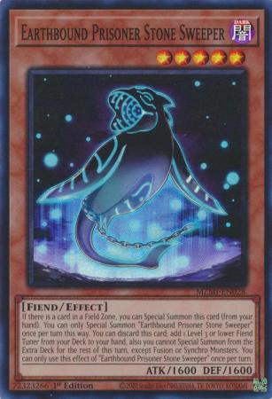 Earthbound Prisoner Stone Sweeper - MZMI-EN028 - Super Rare 1st Editio ...