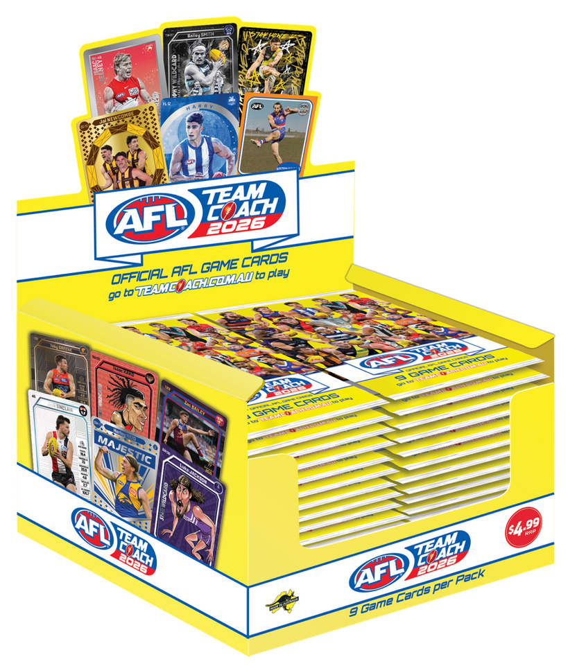 AFL 2026 Team Coach Trading Card Pack – The CollectorSmith