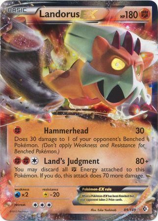 Landorus EX - 89/149 - Rowan Stavenow 2015 World Championship Card ...