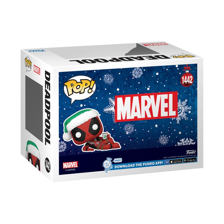 Marvel Comics - Deadpool (Lounging) Holiday Pop! Vinyl – The CollectorSmith