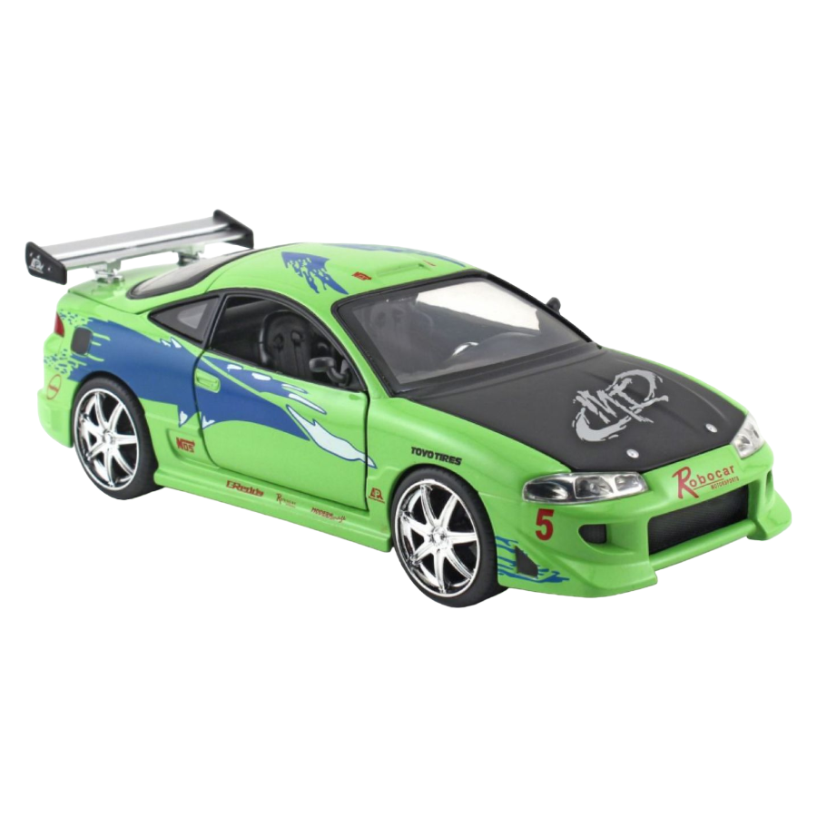 Fast and Furious - Mitsubishi Eclipse 1:24 Scale Hollywood Ride – The ...