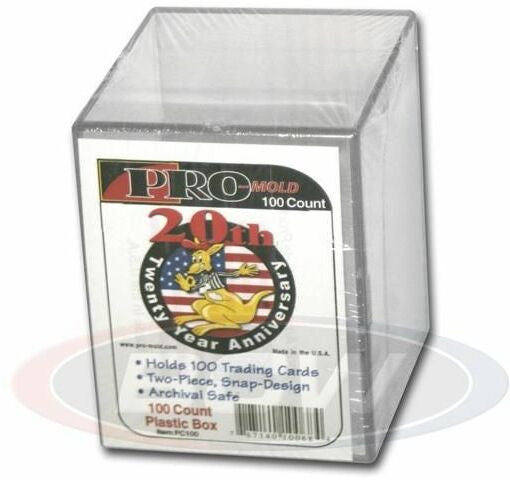 BCW Pro Mold Snap Box 100 Count – The CollectorSmith